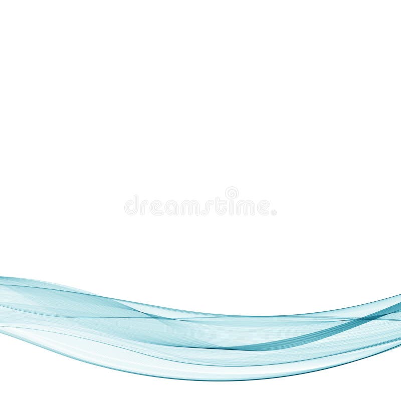 Blue Vector Wave. Advertising Layout. Abstract Background Eps 10 Stock ...