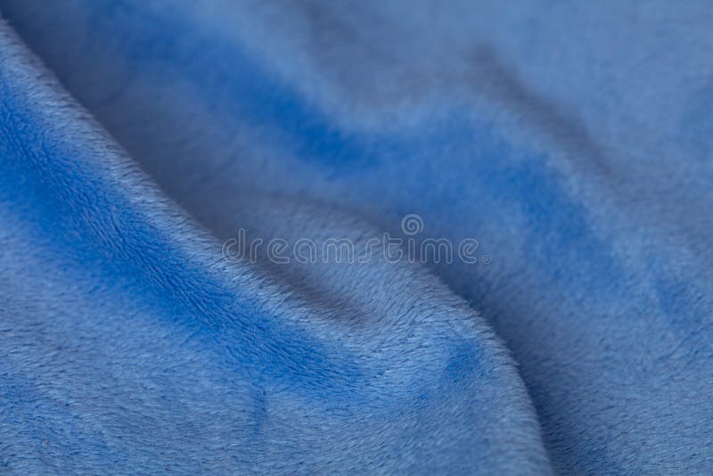 Blue Velour Plush Cloth Textured Stock Photo - Image of color, drape ...