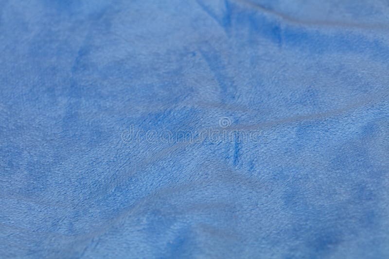 Blue Velour Plush Cloth Textured Stock Image - Image of luxury ...