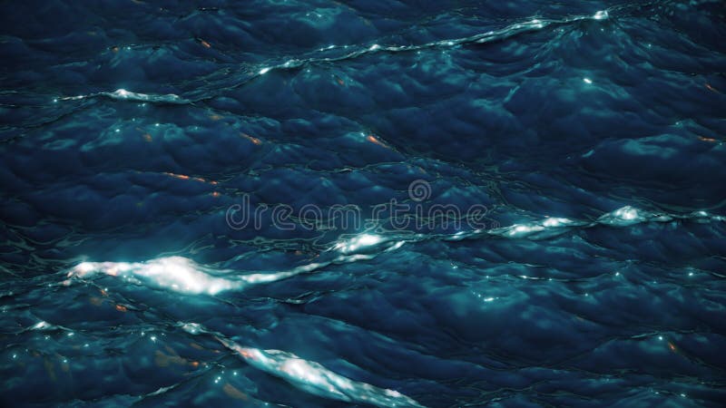 Ocean Waves Sea Water Surface (4K UltraHD Loop) Stock Footage - Video ...