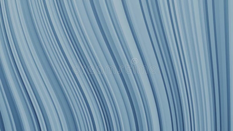 Blue Vertical Bending Stripes, Movement Up and Down, Abstract Video ...