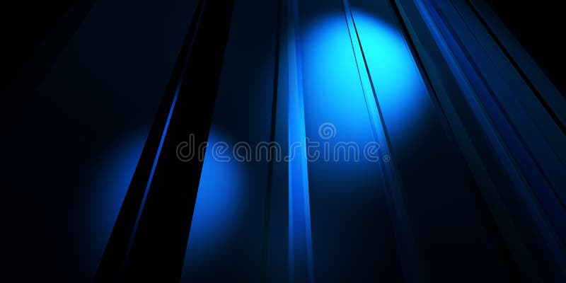 Blue Vertical Lines with Spot Light Stock Illustration - Illustration ...