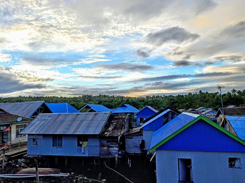 Blue village, Morocco stock image. Image of blue, arabic - 22068439