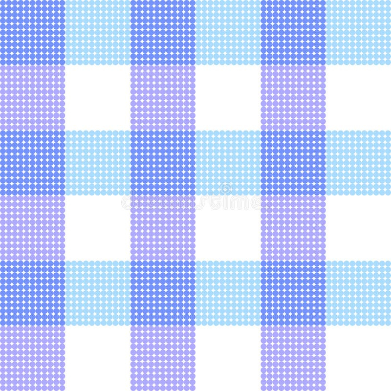 Blue Gingham Repeat Pattern Stock Vector - Illustration of fabric ...
