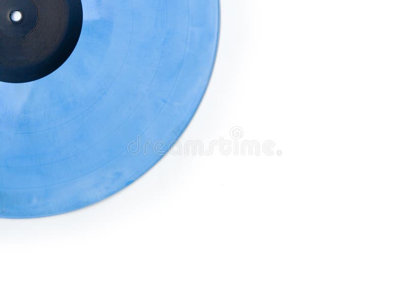 Blue vinyl background stock photo. Image of listen, funky - 5488256