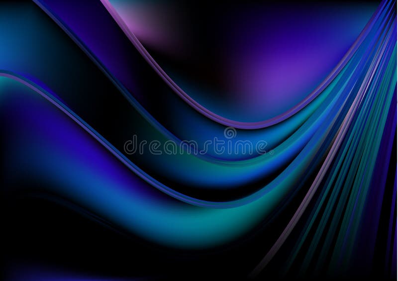 Blue Violet Digital Background Vector Illustration Design Stock Vector ...