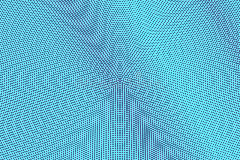 Blue Violet Dotted Halftone. Diagonal Round Dotted Gradient. Half Tone ...
