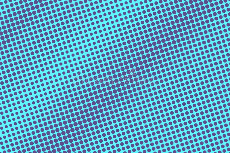 Blue Violet Dotted Halftone. Diagonal Textured Dotted Gradient. Half ...