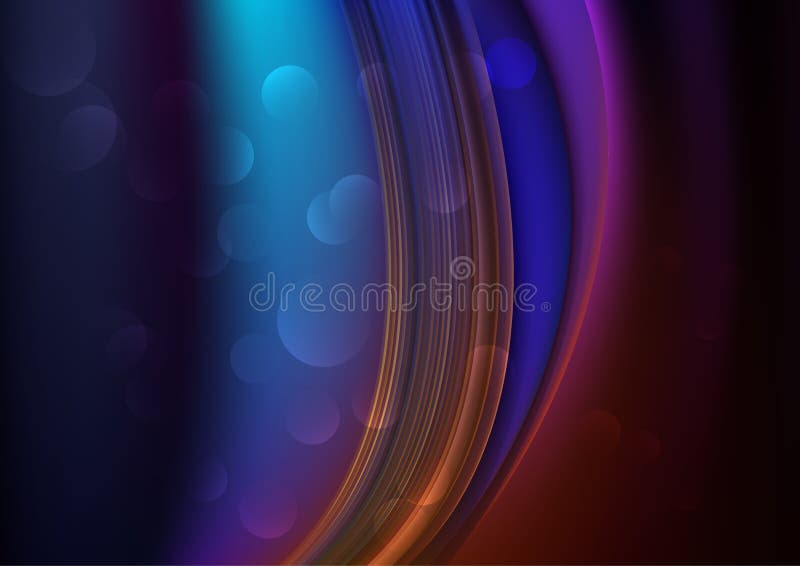 Blue Violet Digital Background Vector Illustration Design Stock Vector ...