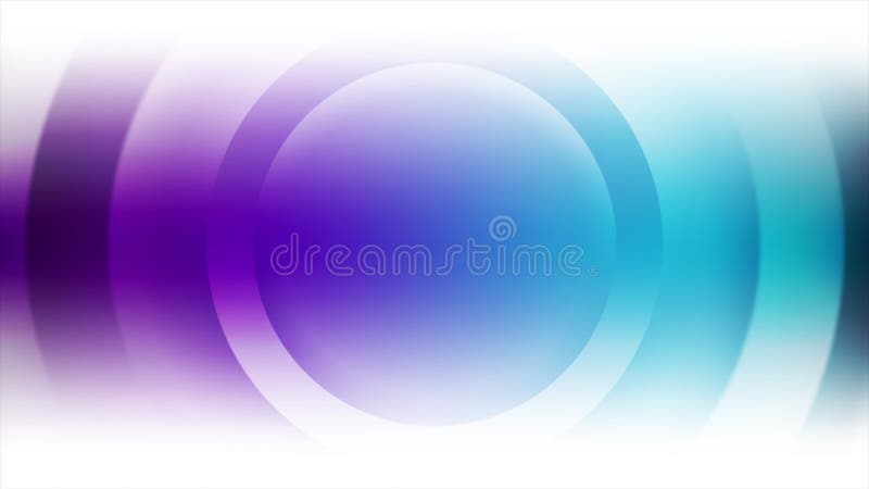 Blue Violet Geometric Tech Motion Background with Glossy Circles Stock ...