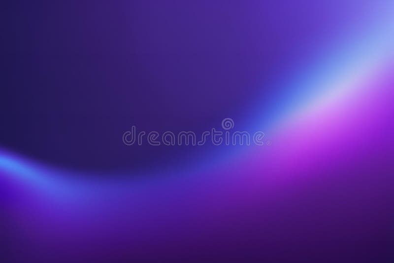 Blue-violet Gradient Background Grainy Glowing Blue Light on Dark ...