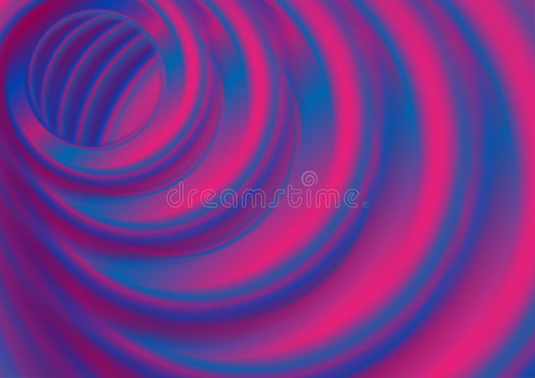 Blue and Violet Smooth Circles Abstract Background Stock Vector ...