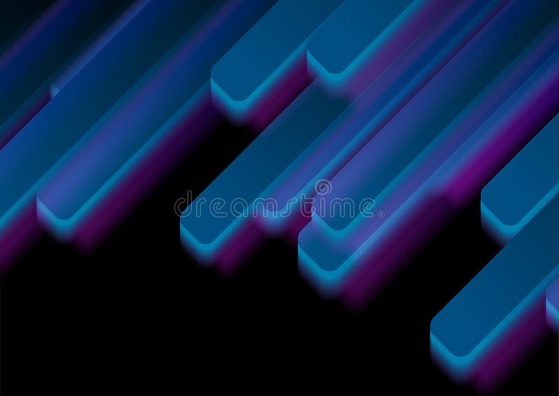 Blue Violet Minimal Dotted Lines Abstract Futuristic Tech Background ...