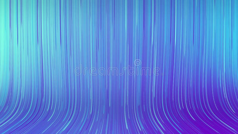 Blue Violet Waterfall Stage Background Loop. Juicy Dynamic Cascade ...