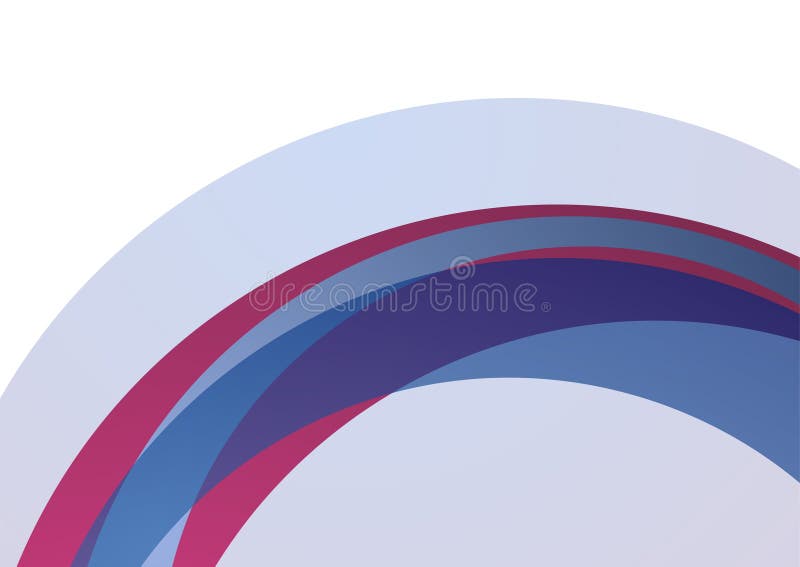 Blue and Violet Waves Abstract Modern Geometry Design Stock Vector ...