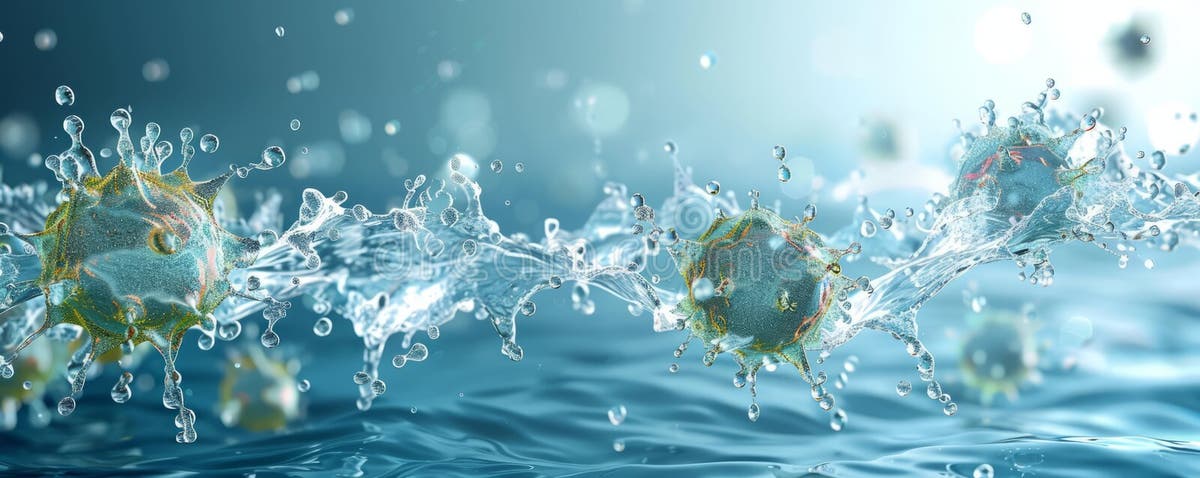 Particle Float Stock Illustrations – 772 Particle Float Stock ...