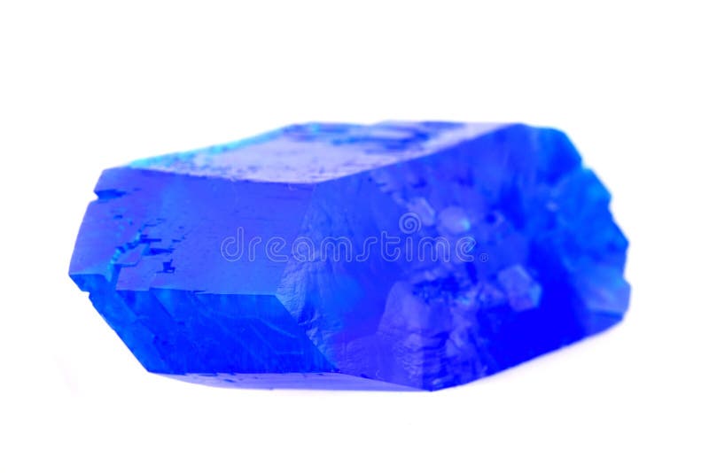 Blue Vitriol Crystals Copper Sulfate Background Stock Image - Image of ...