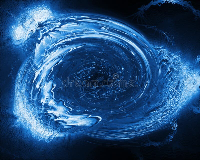 Blue vortex stock illustration. Illustration of motion - 720563