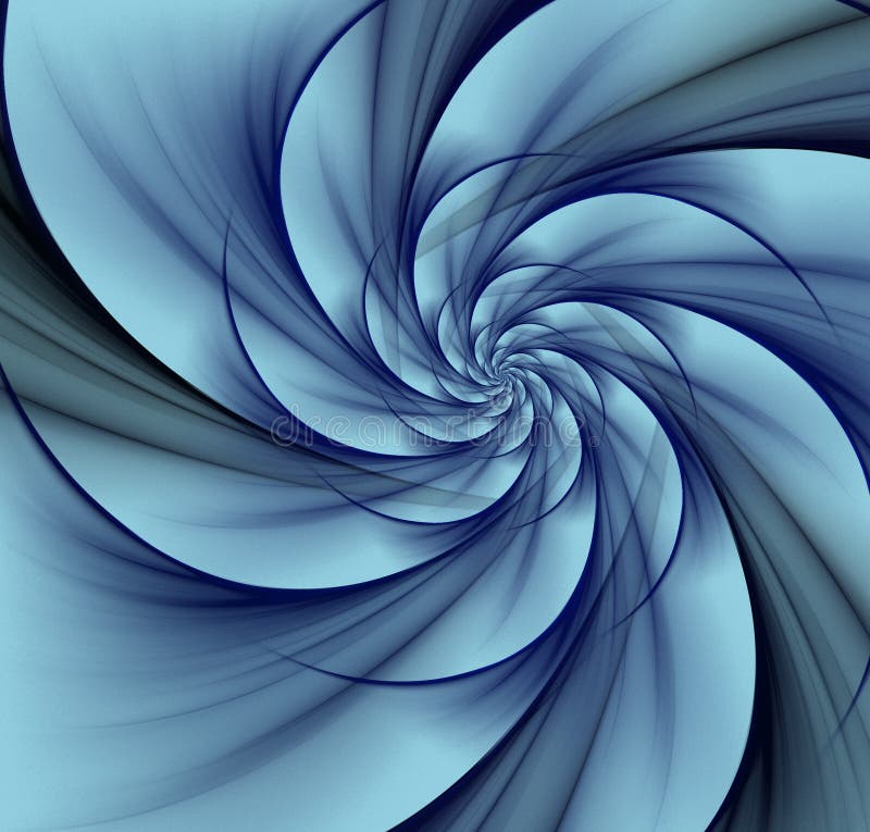 Blue vortex background stock illustration. Illustration of twirling ...