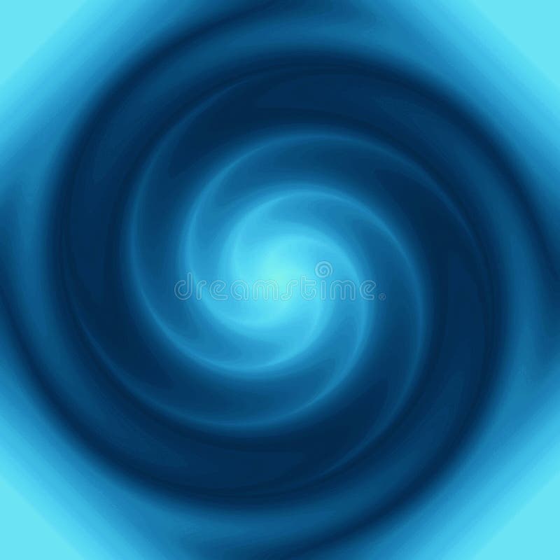 Blue Vortex. 3D Rendering stock illustration. Illustration of ...