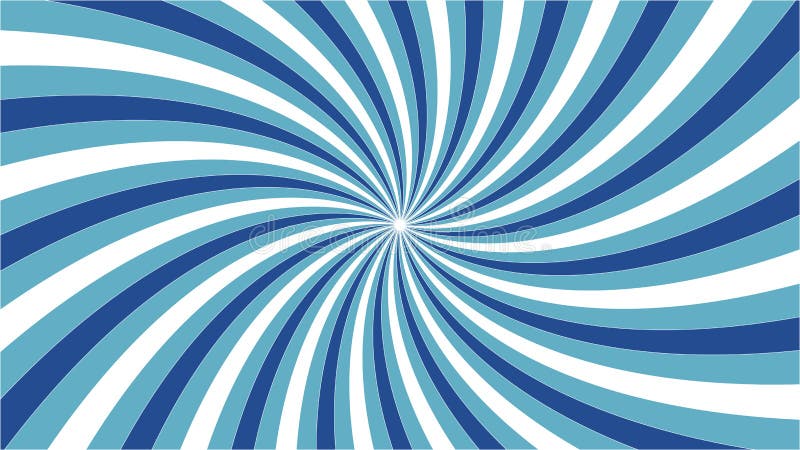 Blue vortex with outline stock illustration. Illustration of modern ...