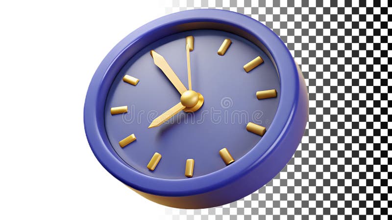 Blue Wall Clock for Timekeeping Showcasing Home Decor and Time Device ...