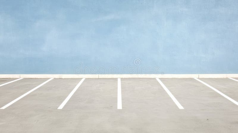 A Blue Wall with a White Line in the Middle. Stock Image - Image of ...