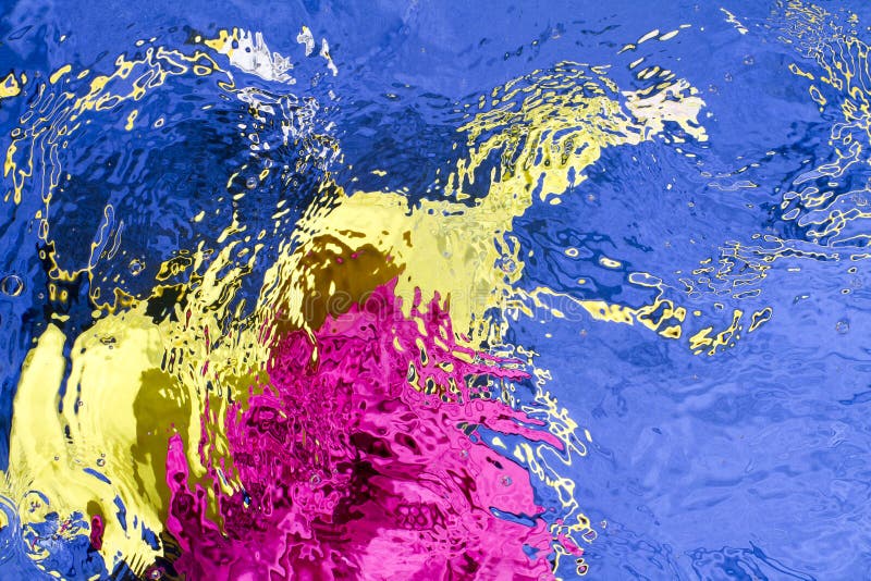 Coloured water surface stock image. Image of background - 17441105