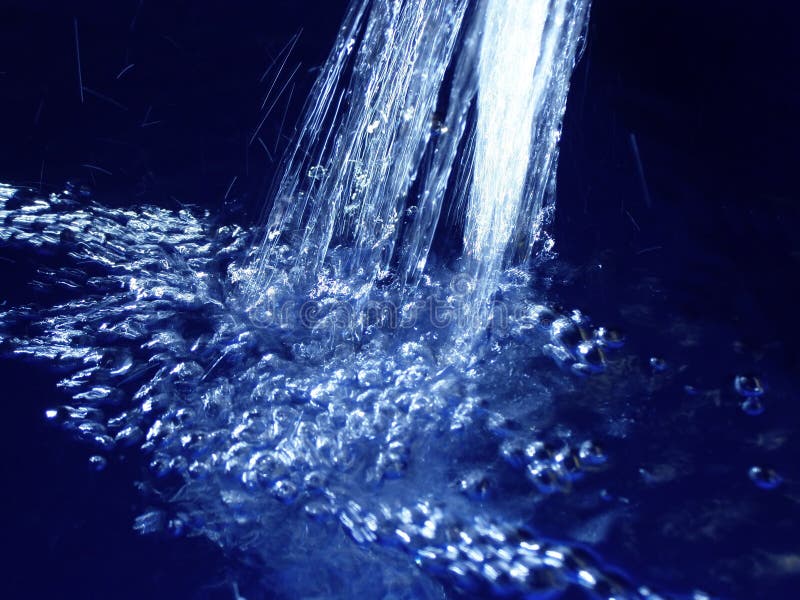 Pure water flow stock image. Image of pouring, drink, drop - 4686145