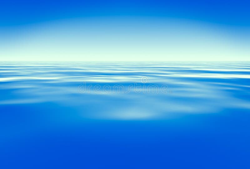 Blue water stock illustration. Illustration of beautiful - 2557106