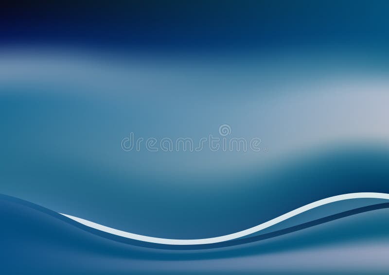 Blue Water Abstract Background Vector Illustration Design Stock Vector ...