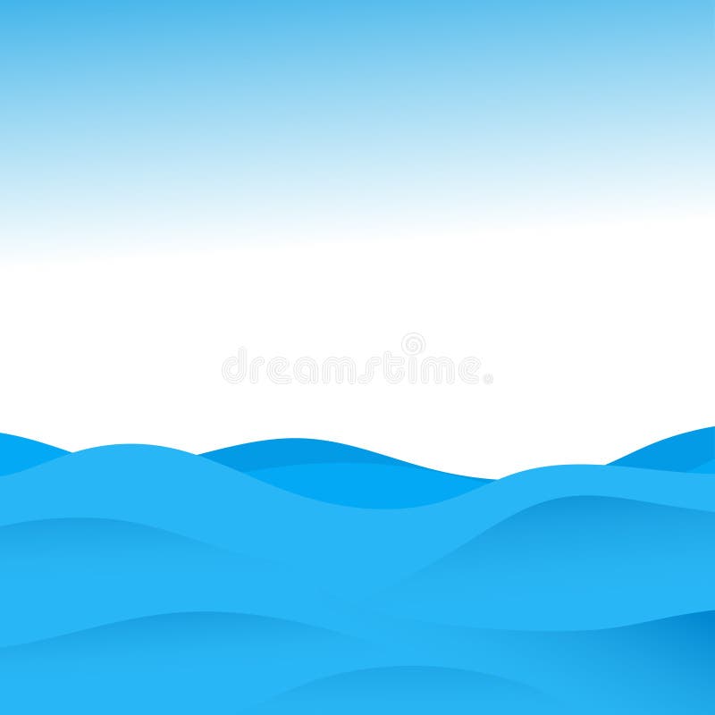 Blue Water Water Abstract Background Vector Stock Vector - Illustration ...