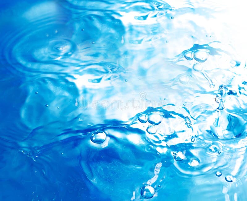 Blue water background stock image. Image of hygiene, ocean - 17208925