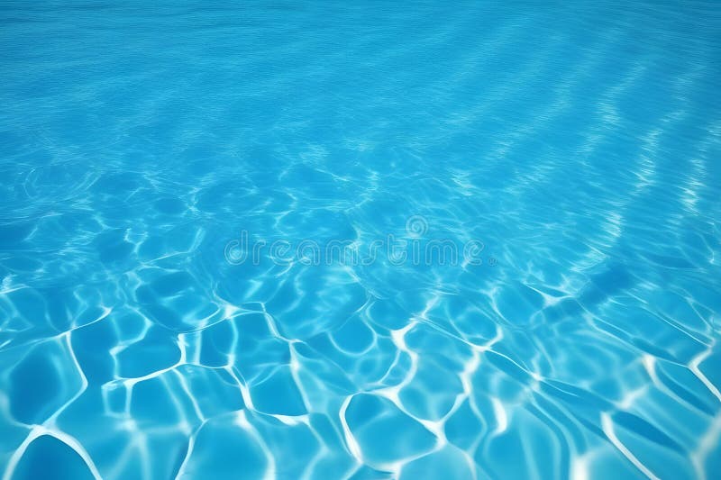 Blue Water Background. Generative AI Stock Illustration - Illustration ...