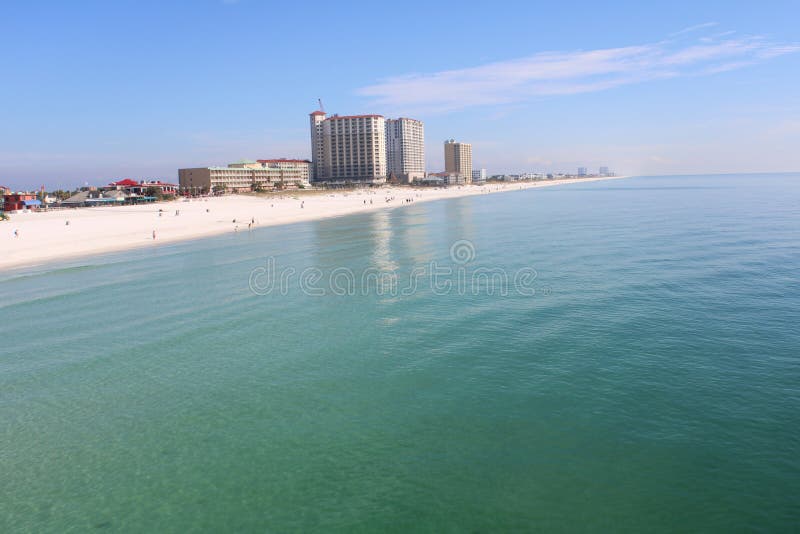 Blue water beach side 0001 stock photo. Image of 0001 - 268130080