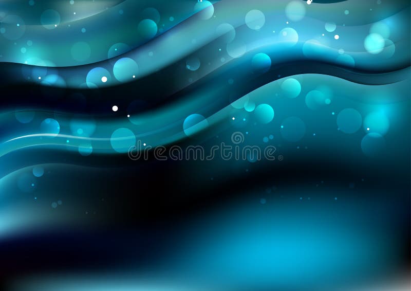 Blue Water Digital Background Vector Illustration Design Stock Vector ...