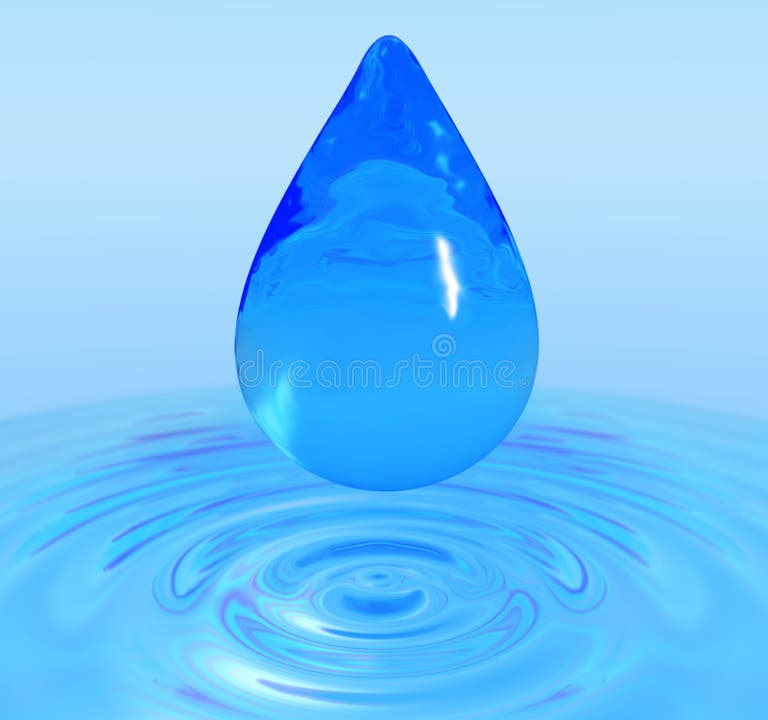 Blue Liquid Drop Falling Water Stock Illustrations – 21,160 Blue Liquid ...