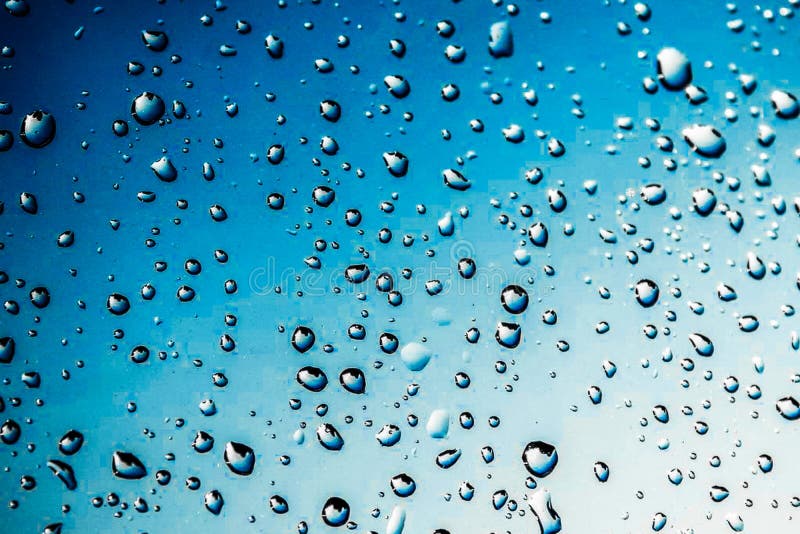 Blue Water Drop Background ,Stock Image Stock Image - Image of blue ...