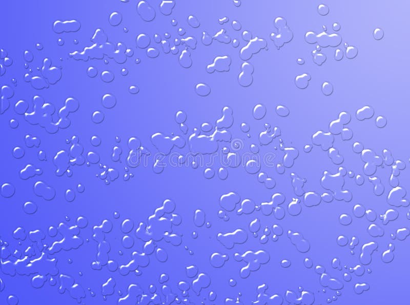 Blue water drops stock illustration. Illustration of computer - 2214054