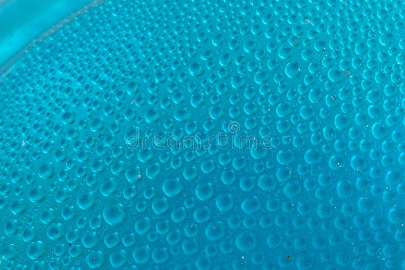 Blue Water Drops Background Stock Photo - Image of design, macro: 196941092