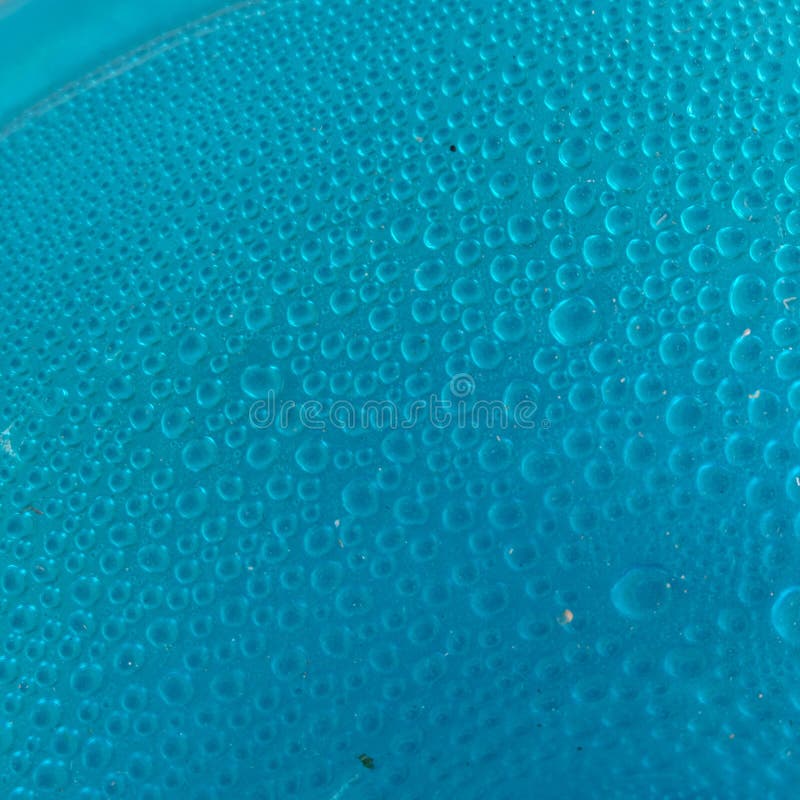 Blue Water Drops Background Stock Photo - Image of rain, drop: 196932534