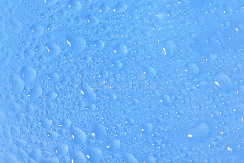 Blue water-drops texture stock photo. Image of texture - 15911578