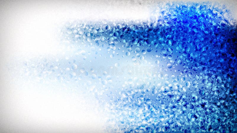 Blue Water Electric Beautiful Elegant Illustration Graphic Art Design ...