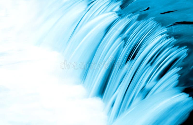 Blue Water Flow stock photo. Image of concept, nature, natural - 230418