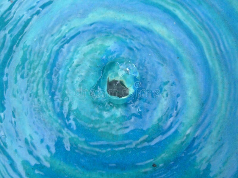 Blue Water Fountain stock photo. Image of turquoise, fountain - 966582