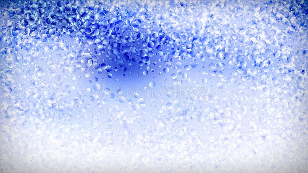 Blue Water Freezing Beautiful Elegant Illustration Graphic Art Design ...