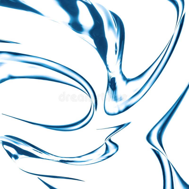 Blue water jet, splashing stock photo. Image of falling - 30671246