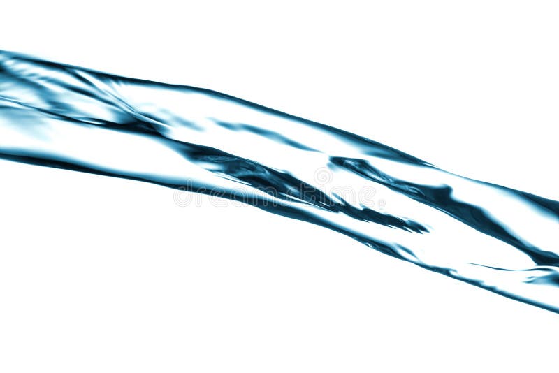 Blue water jet, splashing stock image. Image of foam - 30671281