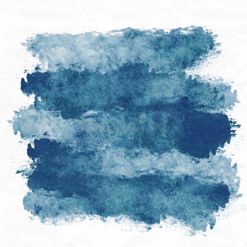 Blue Water Mark Paint on White Textured Background Stock Image - Image ...