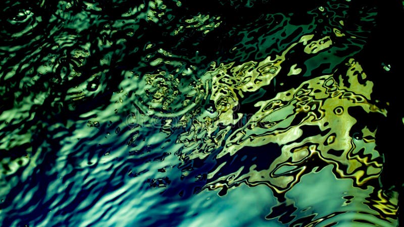 Blue Water Mirror. Abstract Background of Rippled Water Surface Stock ...